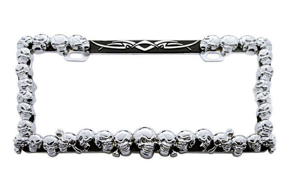 Skull License Plate Frame - S3 Trends